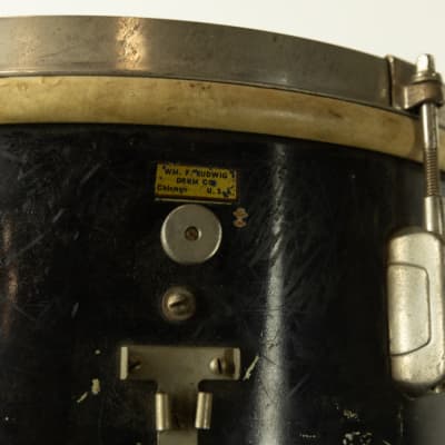 1930s 1940s WFL 9x13 Tack-Bottom Tom | Reverb