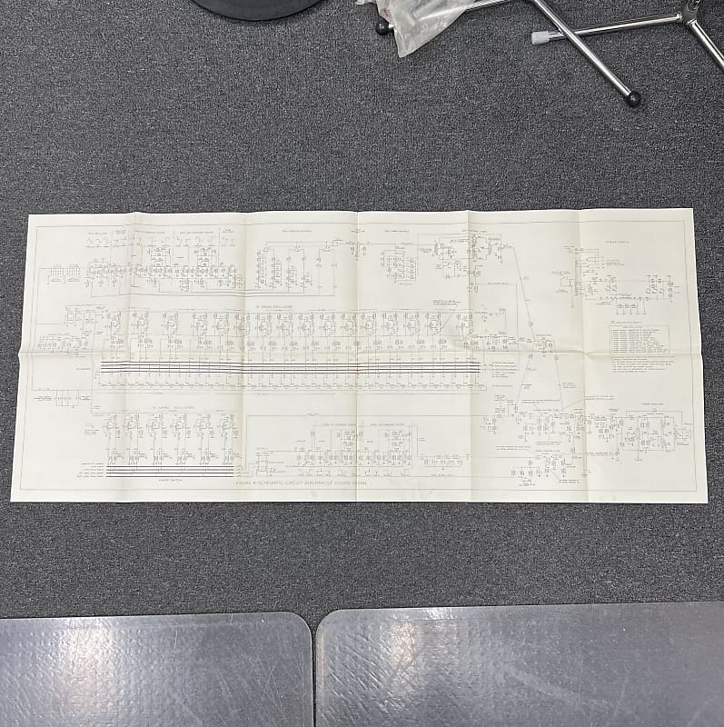 RARE Hammond Schematic's Blueprint Collection (Lot E) | Reverb