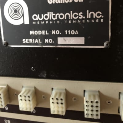 1975 AUDITRONICS 110A GRANDSON (18)Channel Console /Sidecar / | Reverb