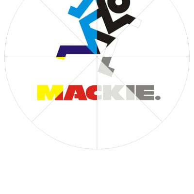 Logo MACKIE - Pack of Adhesive Vinyl Stickers | Reverb Deutschland