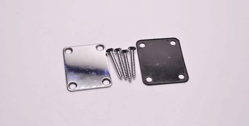 Vintage 1980s Plate for Jackson/Charvel Neckplate Chrome | Reverb