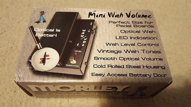 Morley Mini Wah and Volume pedal in box | Reverb Canada