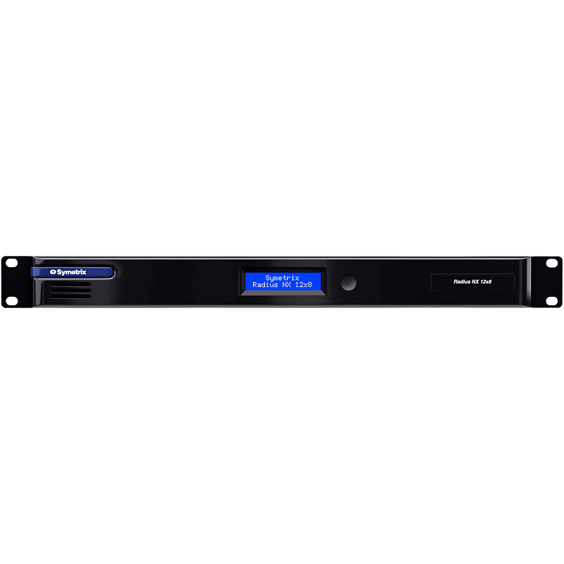 Symetrix Radius NX 12x8 Digital Signal Processor with Dante | Reverb