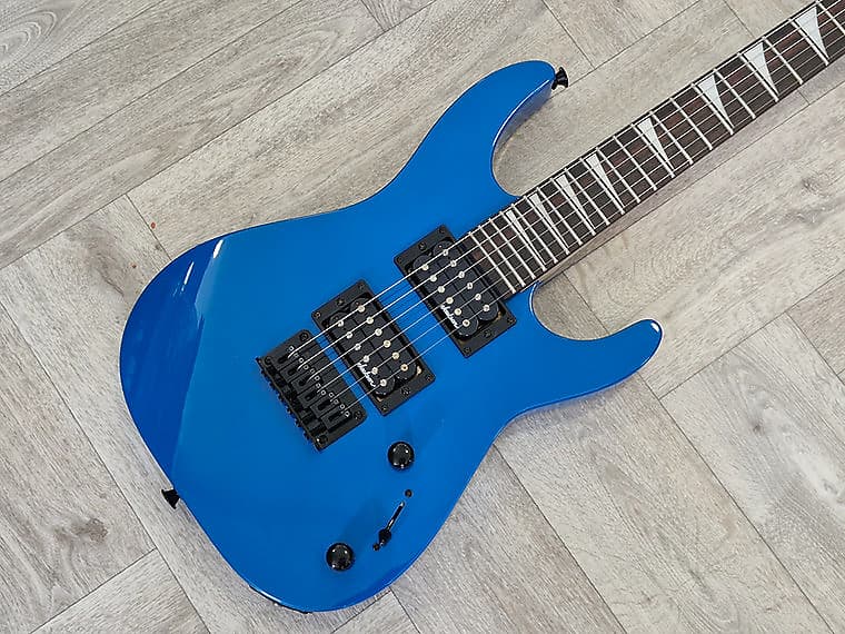 Jackson Short Scale Dinky JS1 Minion Blue | Reverb