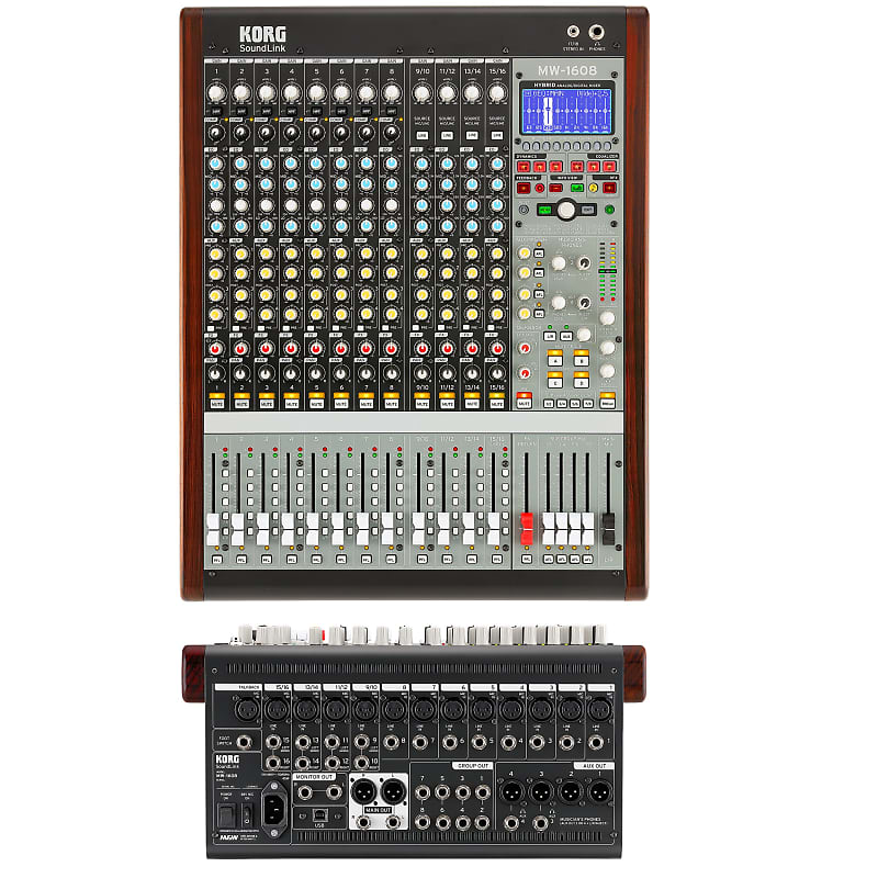 Korg MW1608 16-Channel Hybrid Mixer | Reverb