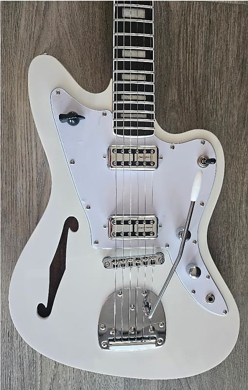 Vintage Revo Surfmaster Thinline 2024 - White | Reverb