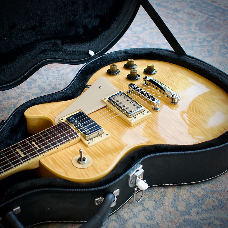 Jedson Lawsuit Era Les Paul Custom Copy Early 1970s - Natural | Reverb