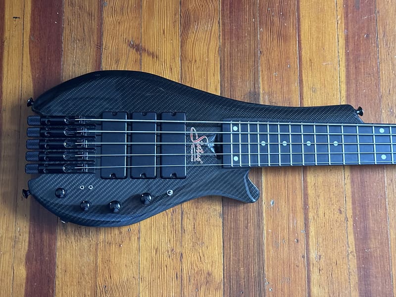 Status Streamline 5 string headless bass - one of a kind | Reverb