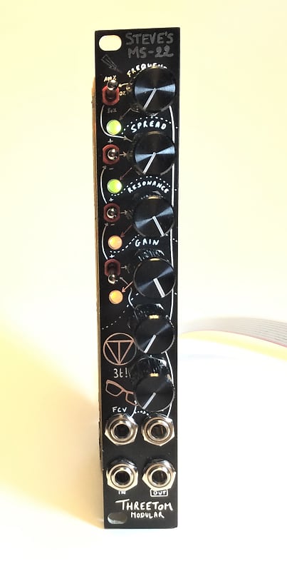 ThreeTom Modular Steve's MS-22 Dual VCF 2022 Black | Reverb