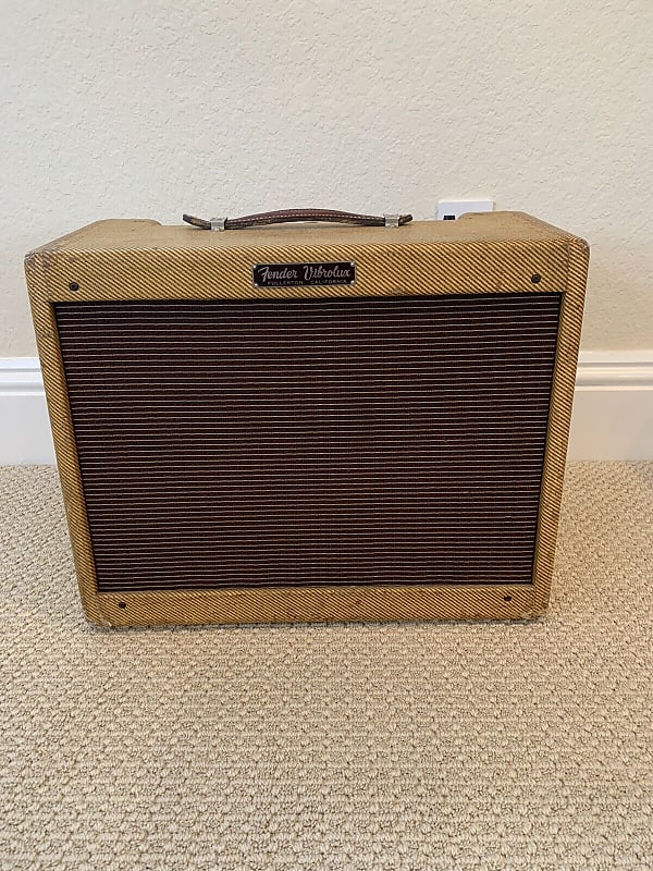 Fender Fender Vibrolux 5F11 1960 brown | Reverb