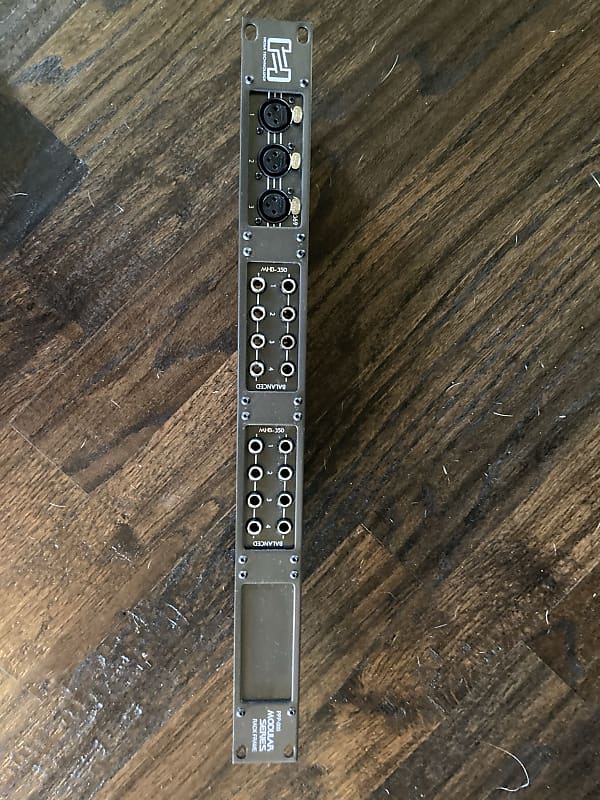 Hosa Modular Series Patch Bay + Cables | Reverb