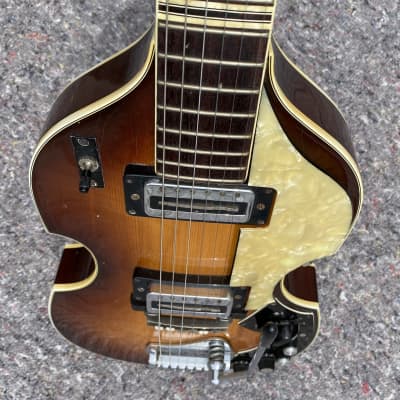 Hofner 459-VTZ Violin Guitar 1967 - Violin Sunburst | Reverb