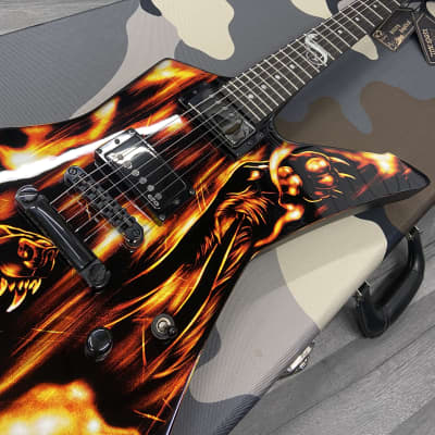 ESP LTD Snakebyte Custom 1 of 1 “the hunt” | Reverb