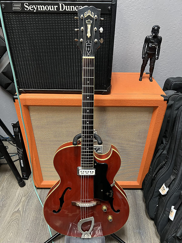 Guild Starfire 1 50/60s - Natural red | Reverb