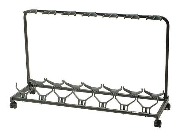 Quik Lok 7-Slot Electric & Acoustic Guitar Stand / Rack - | Reverb