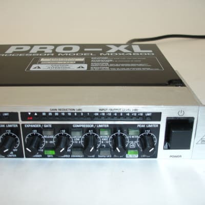 Behringer MULTICOM PRO-XL MDX4600 4-Ch Compressor / Limiter / | Reverb