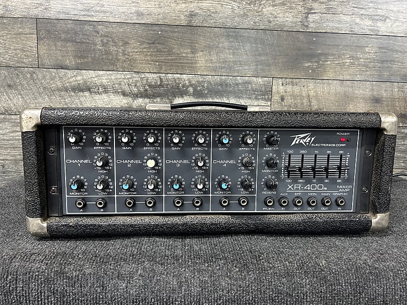 Peavey XR-400 Powered Mixer 200H Power Module 4-Channel Mixer | Reverb