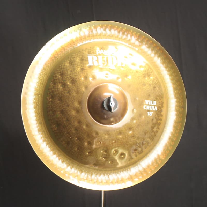Paiste 18" Rude Wild China - 1373g (video demo) | Reverb