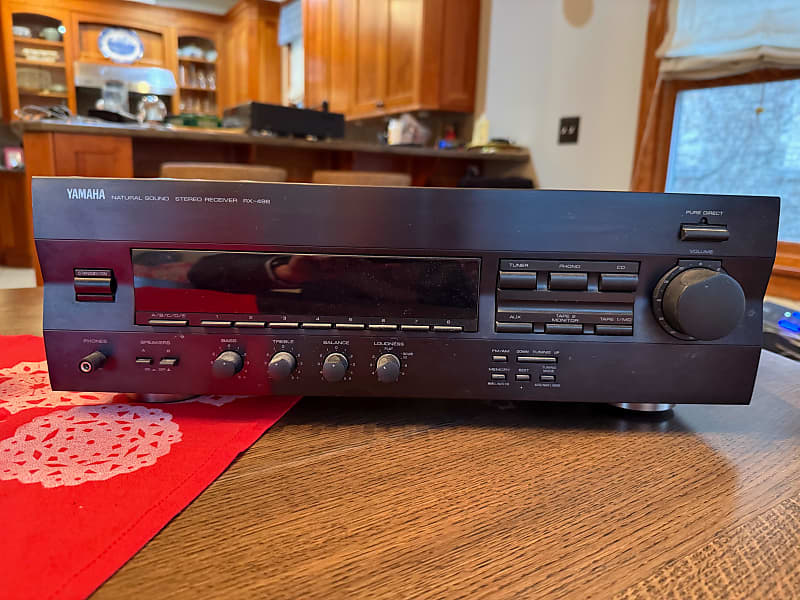Yamaha RX-496 early 2000s - Black | Reverb