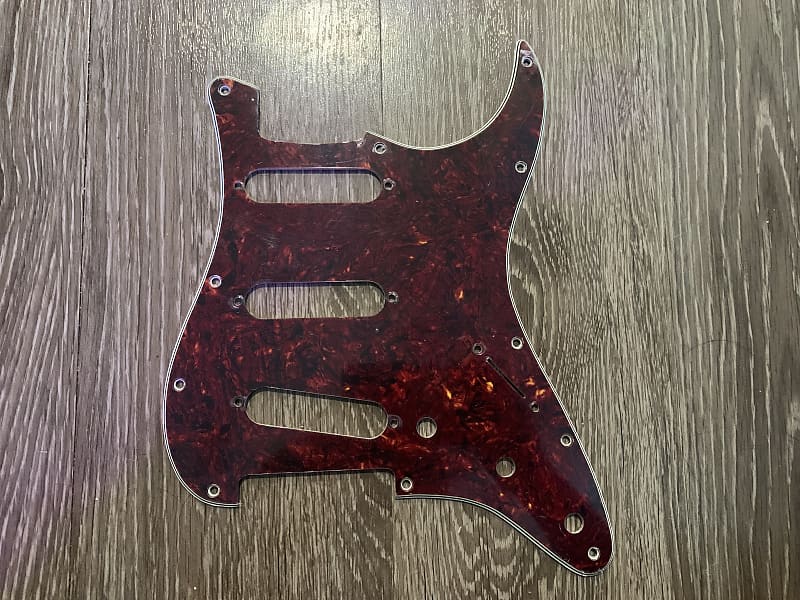 Original Fender Stratocaster Tortoise Pickguard | Reverb