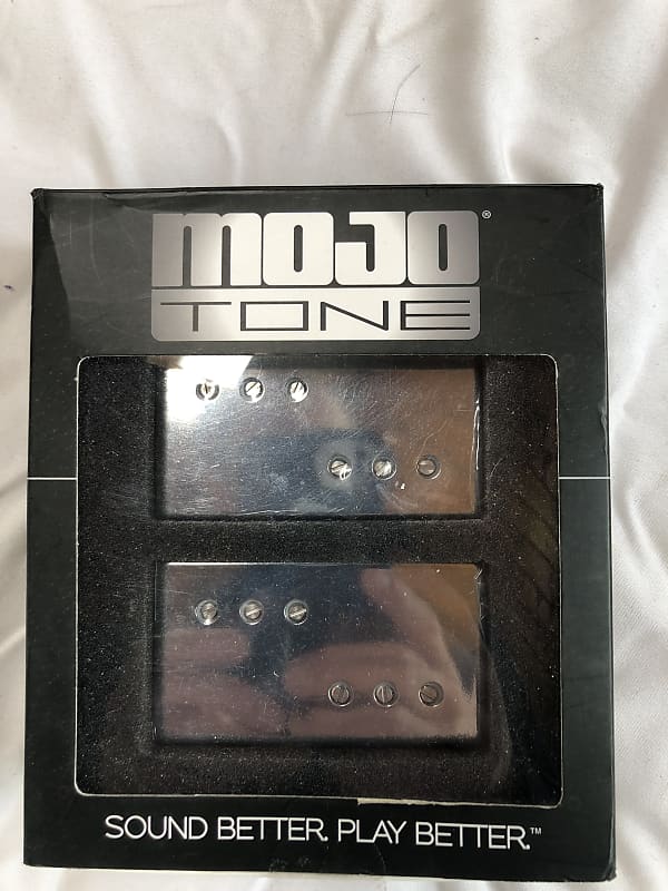 Mojotone ‘72 Clone Wide Range Humbucker set - Chrome | Reverb