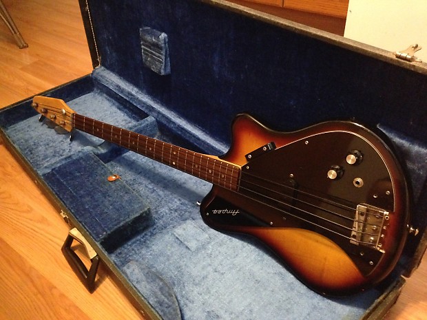 AMPEG SSB-1 Bass 1967 Antique Yellow Sunburst | Reverb