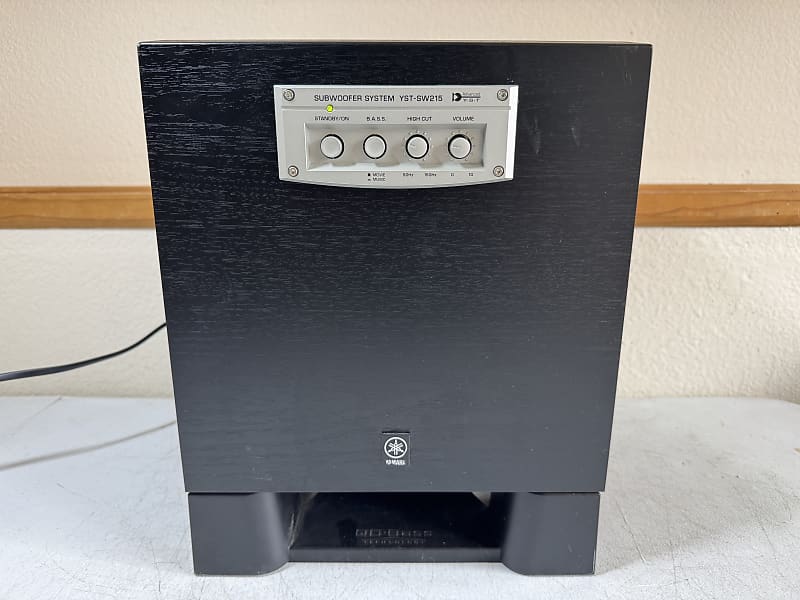 Yamaha YST-SW215 Powered Subwoofer Home Theater Audio 120w 8" | Reverb