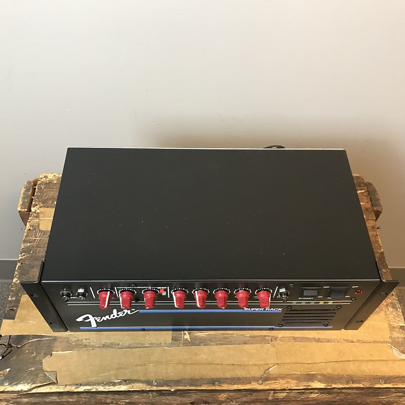 1990 Fender Super 60 Rack Guitar Amp Head NOS Time Capsule | Reverb