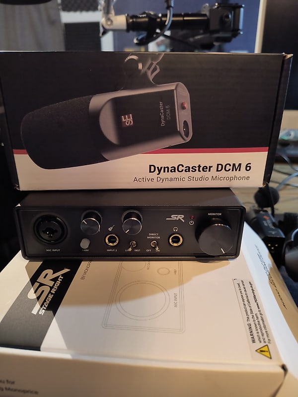 sE Electronics Dcm6 Broadcast Dynamic Phantom Power Option | Reverb