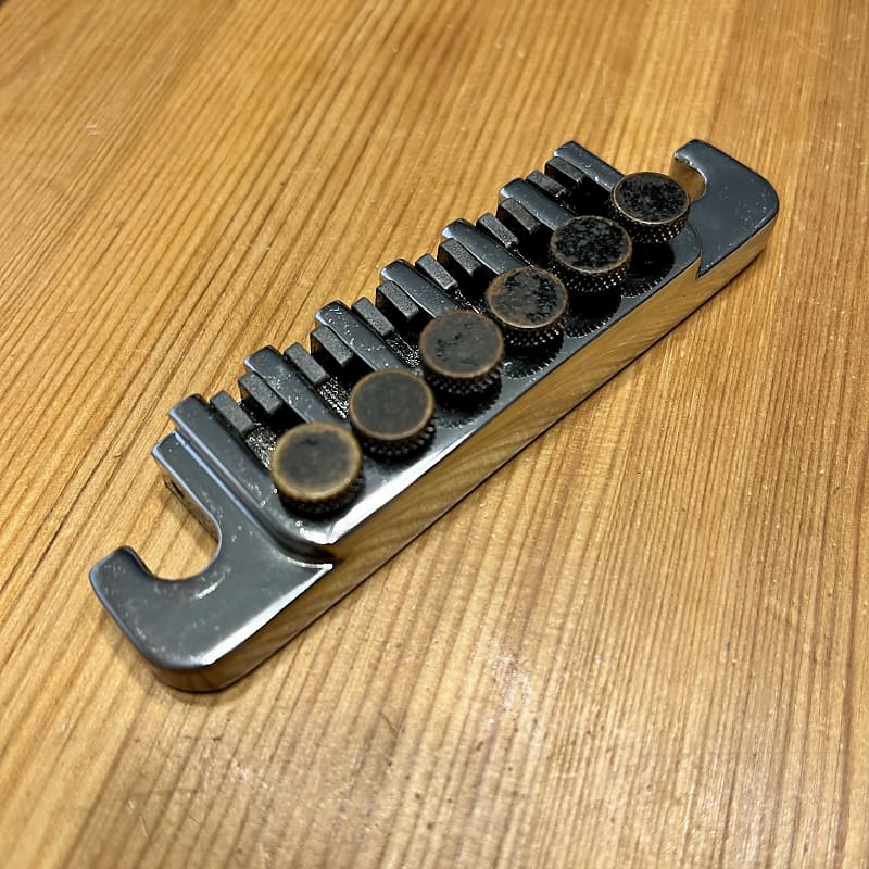1970s Gibson TP-6 Tailpiece - Chrome | Reverb