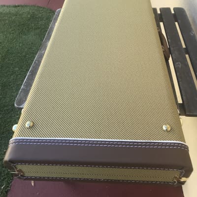 brand new Fender Strat case - Tweed | Reverb