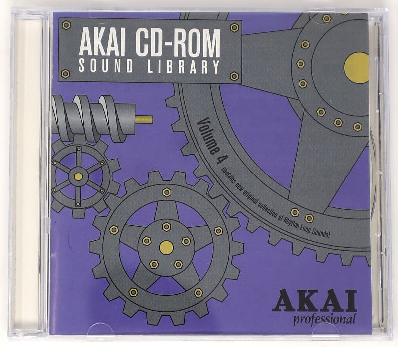 Akai Professional Sound Library Volume 4 Akai Format Sample | Reverb
