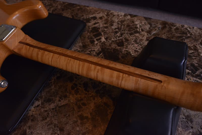 Fender Ash Strat Birdseye Neck Deluxe Abalone Inlays Seymour | Reverb