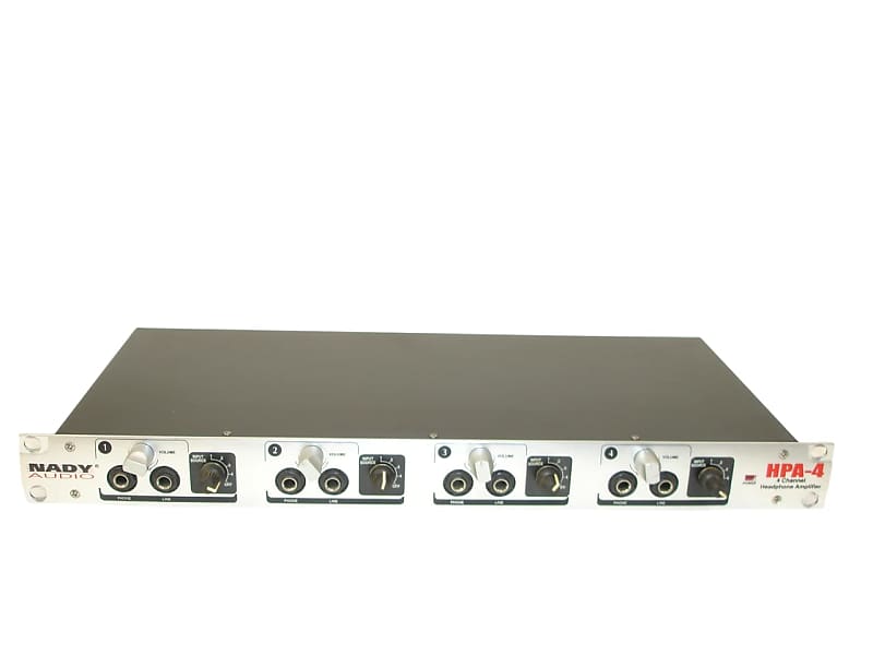 Nady HPA-4 4-Channel Rackmount Headphone Amplifier | Reverb