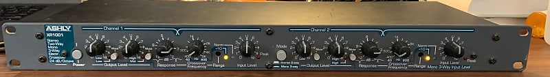 Ashly XR1001 2-Way Stereo 3-Way Mono Crossover | Reverb