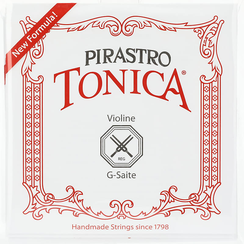 Pirastro Tonica Violin String Set - 4/4 Size Loop-end E | Reverb