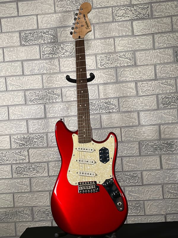 Squier Paranormal Cyclone Candy Apple Red | Reverb