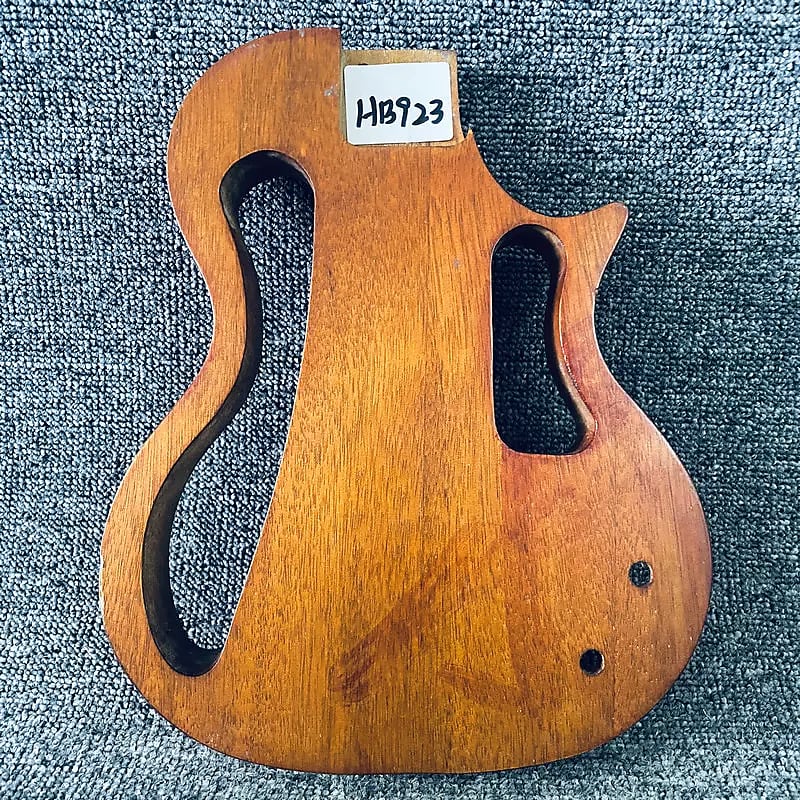 Electric Ukulele Unfinished DIY Okoume Wood Body | Reverb