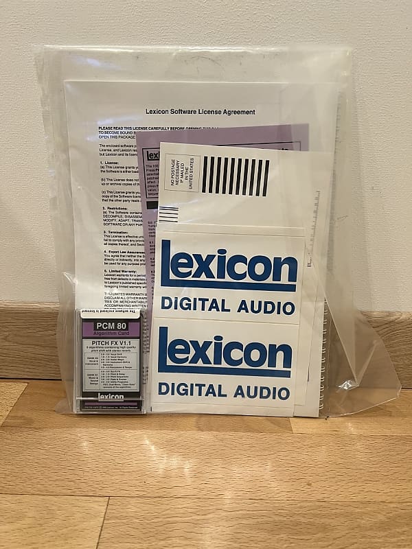 Lexicon PCM80 Algorithm Card Pitch FX 1996 | Reverb UK