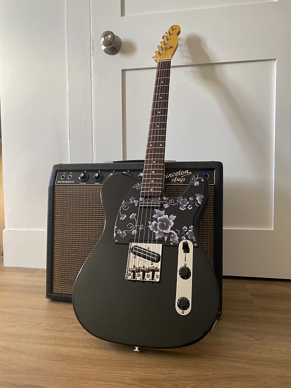 High-end Fender Telecaster style partscaster with rail | Reverb