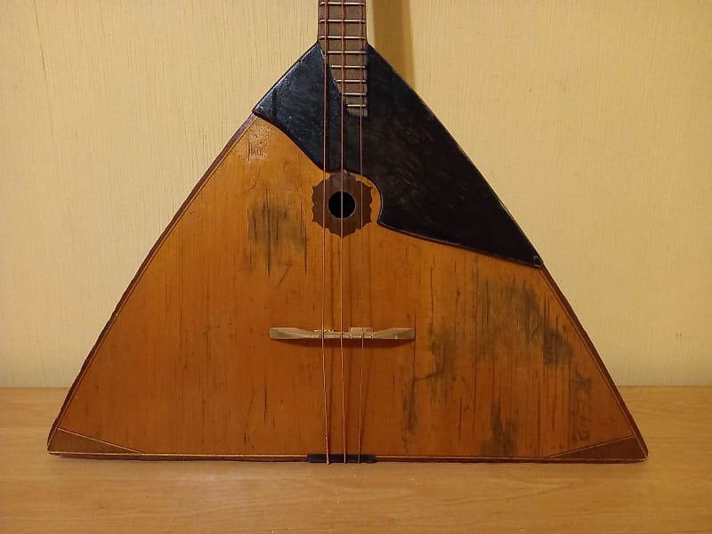 Balalayka Alto Alt 3 String Balalaika Master Made Folk | Reverb