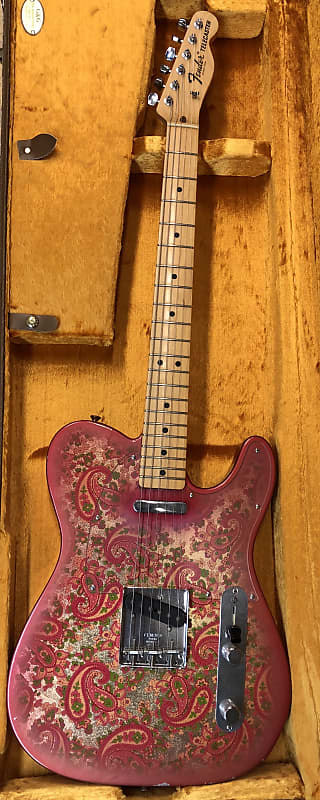 Fender Masterbuilt 2007 Pink Paisley Telecaster | Reverb UK
