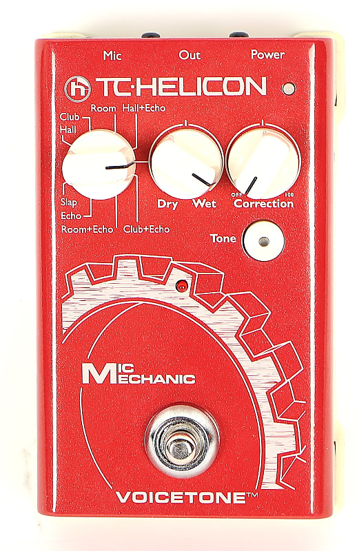 TC-Helicon Mic Mechanic Voicetone - Vocal Effects Pad | Reverb