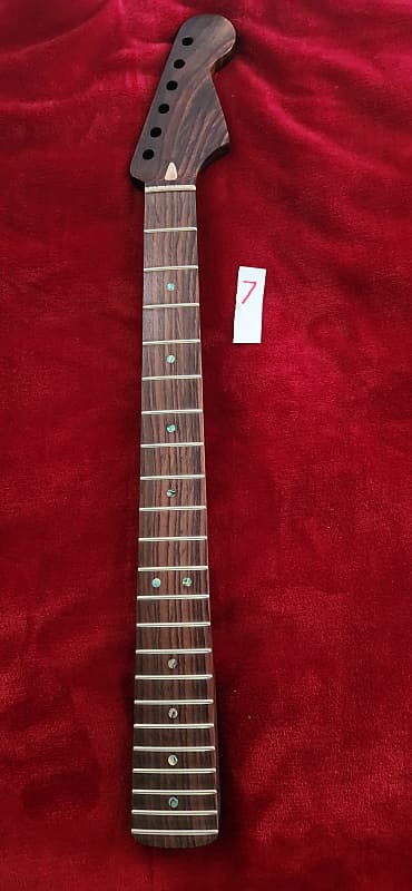 Stratocaster strat #7 all rosewood replacement neck, modern C | Reverb