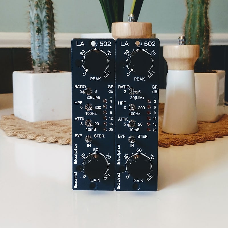 Sound Skulptor LA502 Optical Compressor 500 Series Compressor | Reverb
