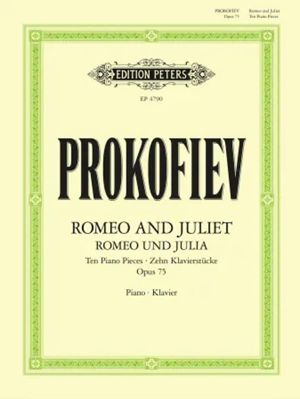 Prokofiev: Romeo and Juliet - Ten Piano Pieces Op.75 | Reverb