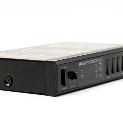 Yamaha R100 Reverb Processor Half Rack with Power Supply | Reverb