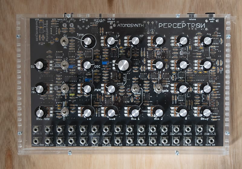 Atomosynth Perceptron - analogue synth - USB MIDI CV | Reverb