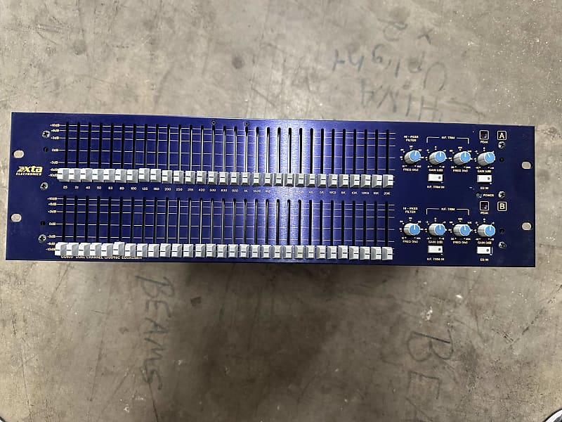 XTA Electronics GQ600 Dual Channel Graphic Equalizer | Reverb