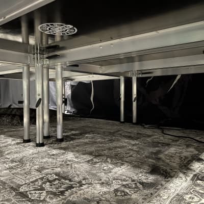 Intellistage Drum Riser Quicklock 8x8 2021 - Black | Reverb